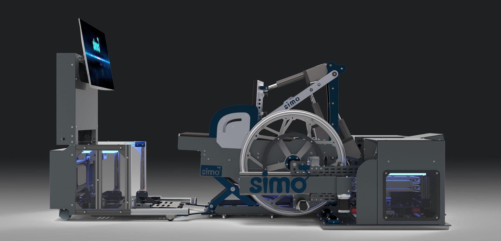 SIMO Europe GmbH – SIMO Rollstuhl Simulator – M-i Rollstuhl handgefertigt – Der SIMO Rollstuhl ...